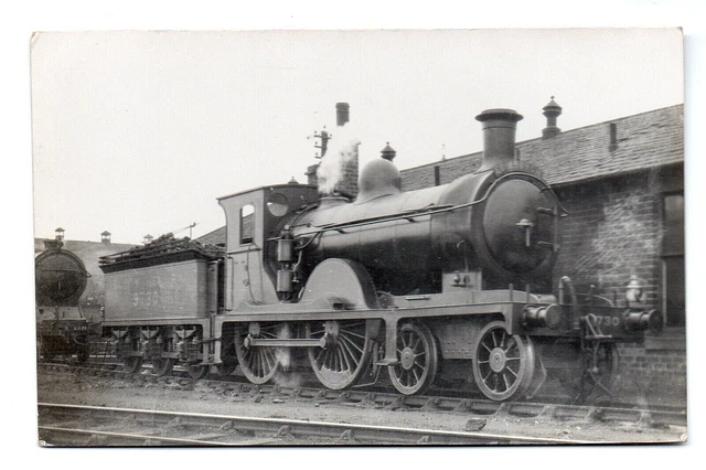 LNER 4-4-0 LNER CLASS D31 No 9730 at UNKNOWN MPD R/Photo POSTCARD £1.99 ...