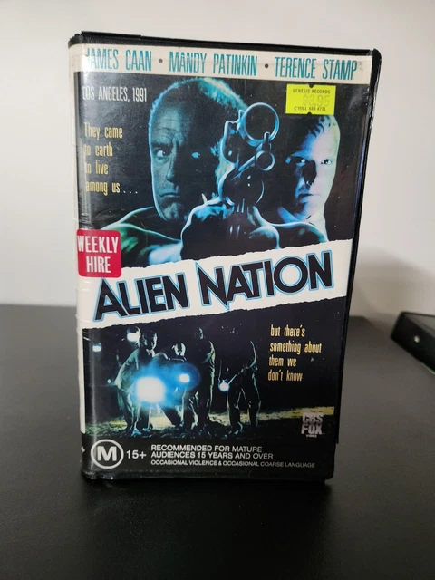 ALIEN NATION VHS VIDEO TAPE James Caan Mandy Patinkin Terence Stamp EUR ...