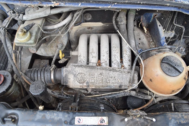 VOLKSWAGEN TRANSPORTER T4 2.4 Diesel Aab Engine With Fuel Pump ...