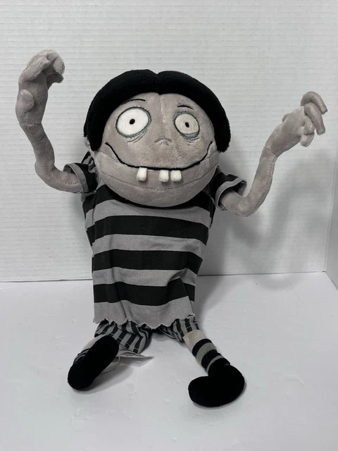FRANKENWEENIE EDGAR E Gore Plush Poseable Limbs Doll 14" Disney Tim ...