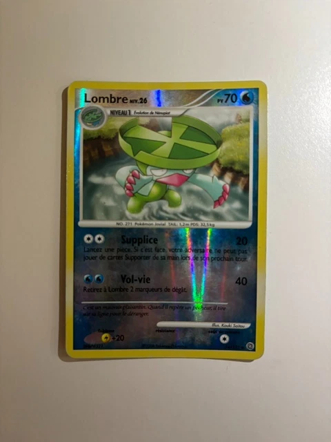 CARTE POKÉMON - Lombre 54/132 EUR 1,00 - PicClick FR