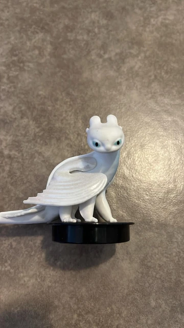 HOW TO TRAIN YOUR DRAGON Light Fury Cartoon Figure Collectible Toy £14. ...