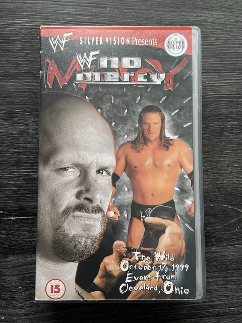 WWF NO MERCY 1999 VHS Video Tape WWE Wrestling Silver Vision £5.99 - PicClick UK