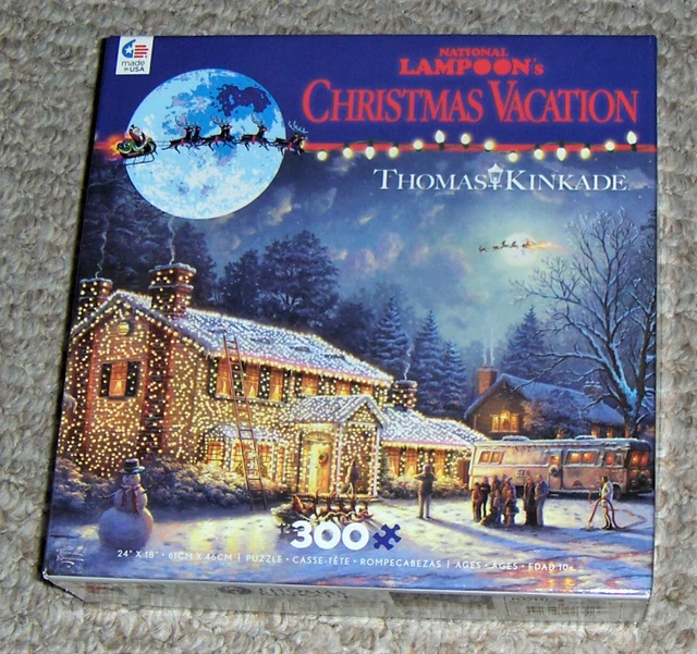 KINKAIDE ~ NATIONAL Lampoon's CHRISTMAS VACATION 300 Pc Puzzle & Poster ...