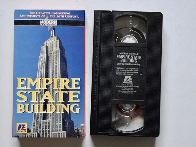 MODERN MARVELS: EMPIRE State Building VHS Video A&E Engineering ...