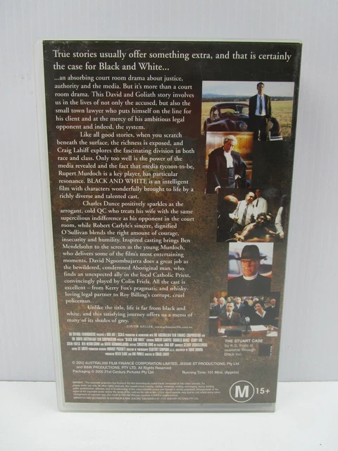 BLACK AND WHITE, VHS Tape, Australian Aboriginal, Vintage Video, Movie ...