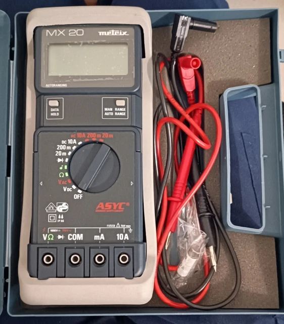 MULTIMÈTRE MÉTRIX MX 20 environnement difficiles IP66 NEUF JAMAIS SERVI ...