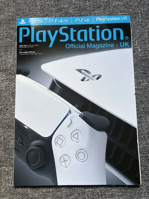 PLAYSTATION OFFICIAL MAGAZINE UK Subscriber Cover # 182 PS5 Launch ...