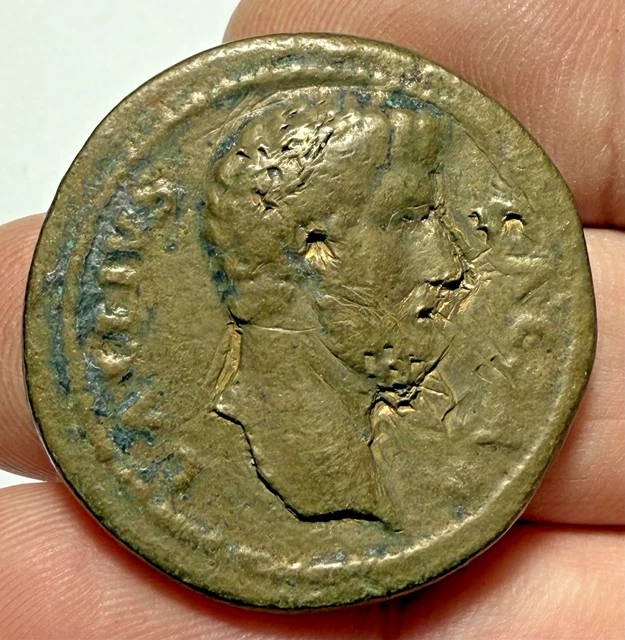 MODERN ROMAN - Aelius Caesar Sestertius Bronze Coin 33gr 31mm £0.99 ...