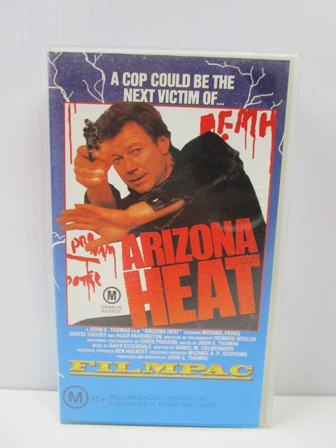 ARIZONA HEAT, VHS Tape, Michael Parks Filmpac Vintage Video, Movie M ...