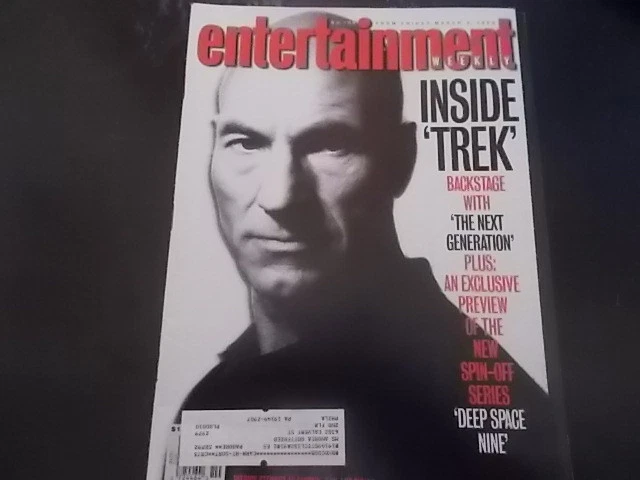 PATRICK STEWART, STAR Trek: Next Generation - Entertainment Weekly ...