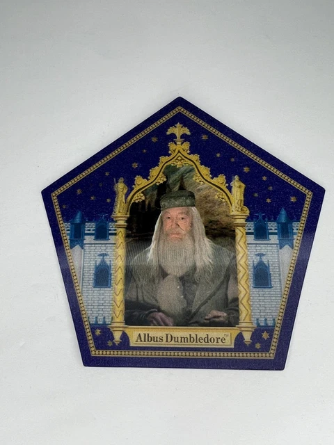 ALBUS DUMBLEDORE HARRY Potter Lenticular Chocolate Frog Wizard Trading ...