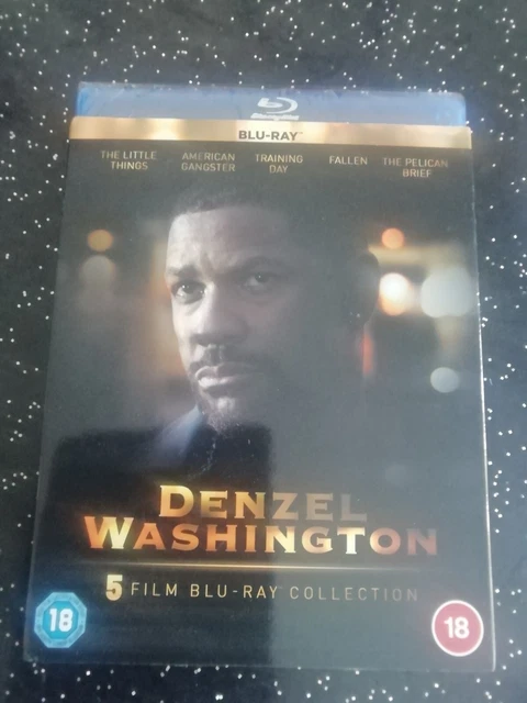 DENZEL WASHINGTON 5 Film Collection (Blu-ray, 2022) New. Cert 18 ...
