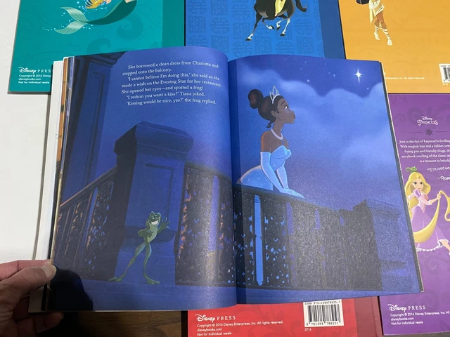 LOT OF 9 Large Disney Princess' Hardcover Books by Disney Press $19.70 ...