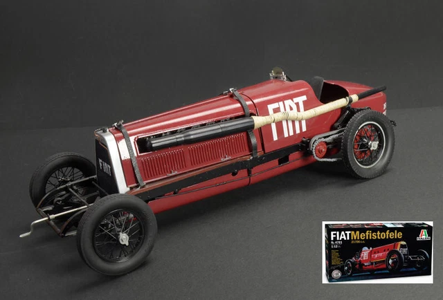 MODELLAUTO AUTO MODELLBAU model kit bausatz Italeri Fiat Mefistofele ...