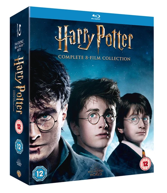 HARRY POTTER COMPLETE 8-Film Collection [Blu-ray] All 1-8 Movies 16-Disc Box Set £42.14 ...