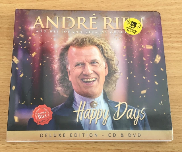 🌟HAPPY DAYS🌟ANDRE RIEU🌟SEALED🌟CD/DVD Set🌟Opera🌟Classical🌟Uk🇬🇧Seller🌟 ...
