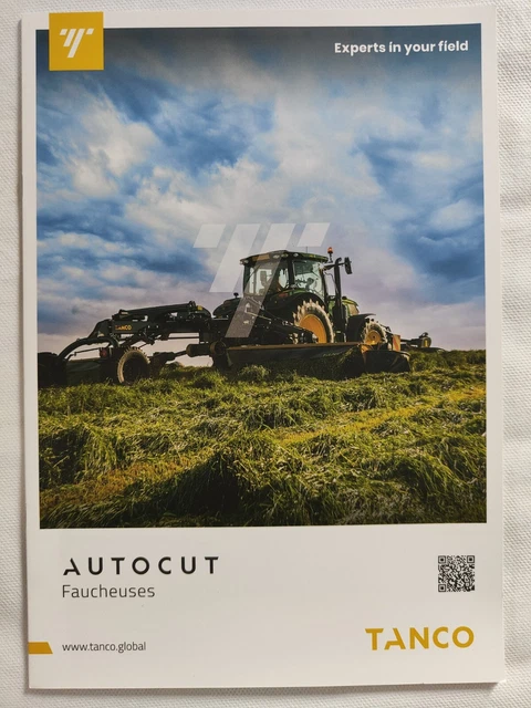 TRACTEUR FAUCHEUSES TANCO Autocut Prospectus Brochure EUR 5,00 ...