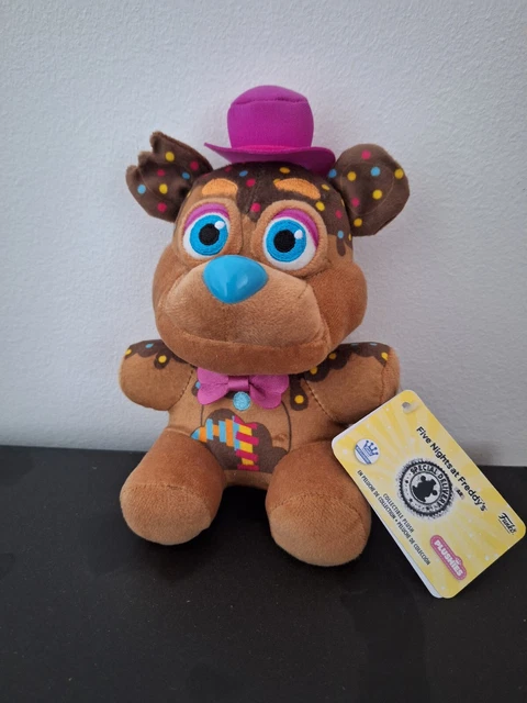 FIVE NIGHTS AT Freddys FNAF Chocolate Candy Freddy Fredbear Cuddly Toy ...