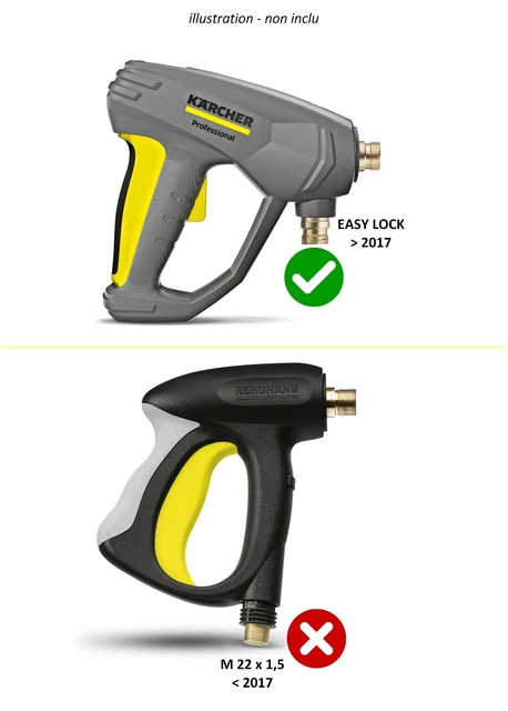 FLEXIBLE HAUTE PRESSION KARCHER Pro HD HDS - 15m, DN 12, Easy Lock | 6. ...