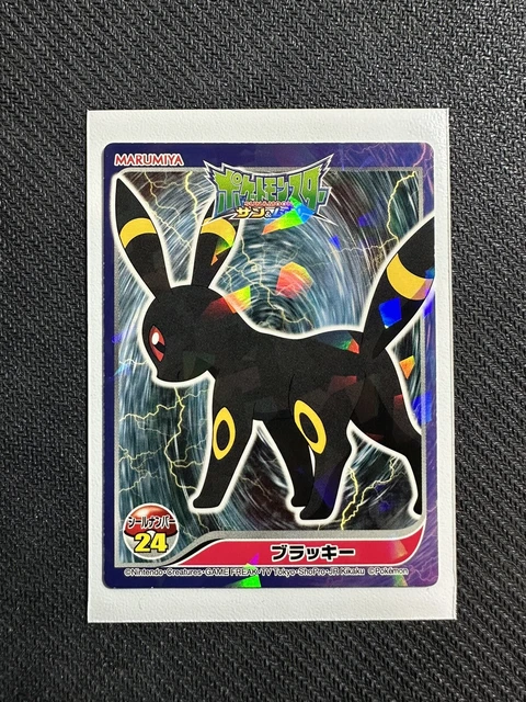 UMBREON #24 POKEMON Marumiya Sticker Holo Seal Card LP $65.00 - PicClick CA