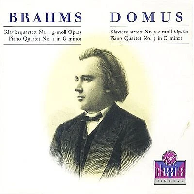 JOHANNES BRAHMS - Domus Quartett Piano Quartet No. 1 In G Minor Op. 25 ...