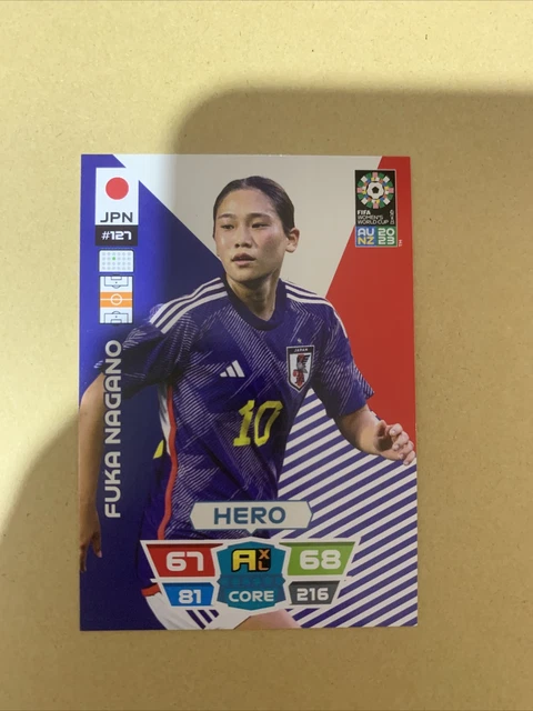 FUKA NAGANO FIFA Women’s World Cup 2023 HERO Card # 127. New $2.84 ...