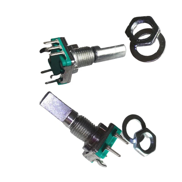 5 X ROTARY encoder code switch EC11 audio digital potentiometer with ...