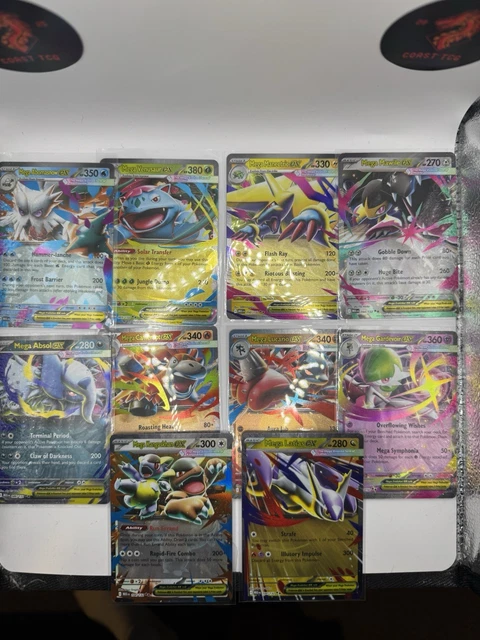 POKEMON TCG | Mega Evolution | EX Bundle X10 All NM Pack Fresh £18.81 ...