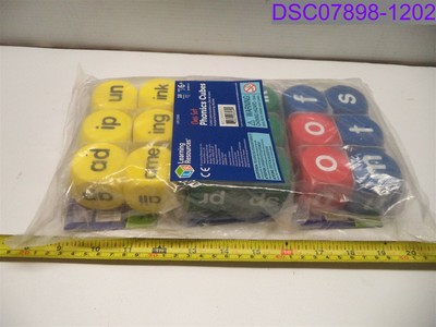 LEARNING RESOURCES CLASS Set Phonics Cubes Set of 18 765023085891 £41. ...