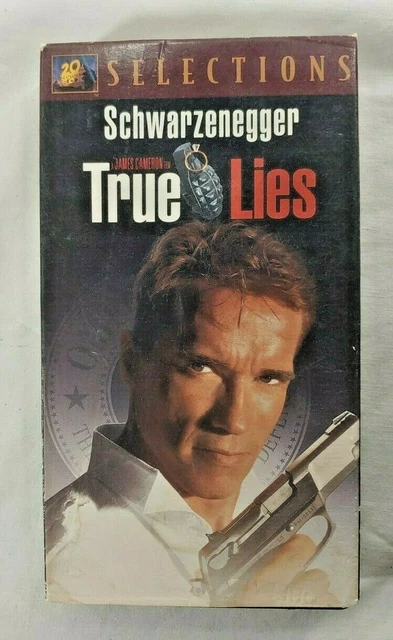 TRUE LIES VHS Arnold Schwarzenegger Jamie Lee Curtis James Cameron EUR ...