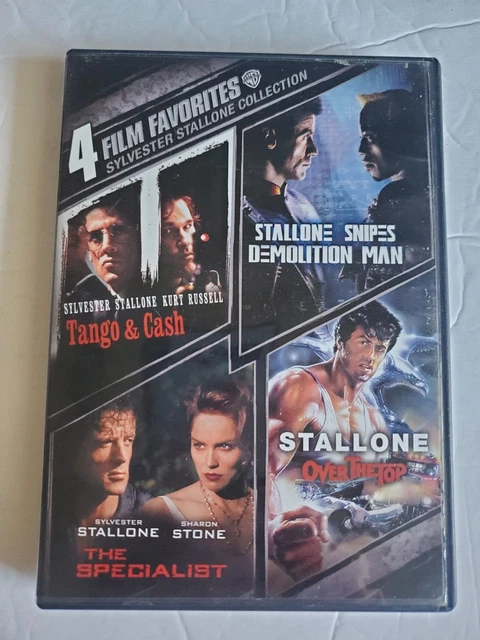 SYLVESTER STALLONE COLLECTION 4 Movies DVD Warner Bros film $9.00 ...