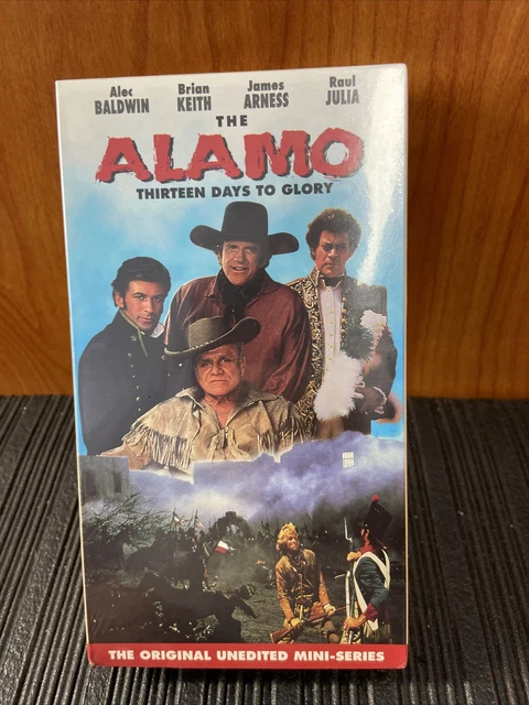 THE ALAMO: THIRTEEN Days to Glory VHS Starmarker Mini-Series Brand New ...