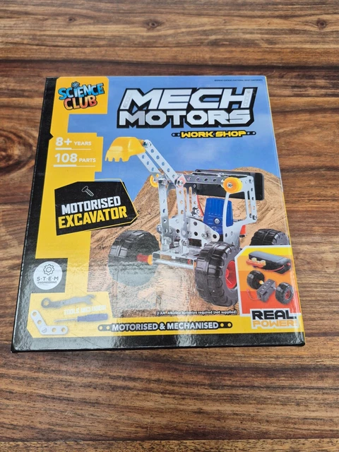 MECH MOTORS THE Motorised Excavator. Age 8 plus. 108 parts. £3.43 ...