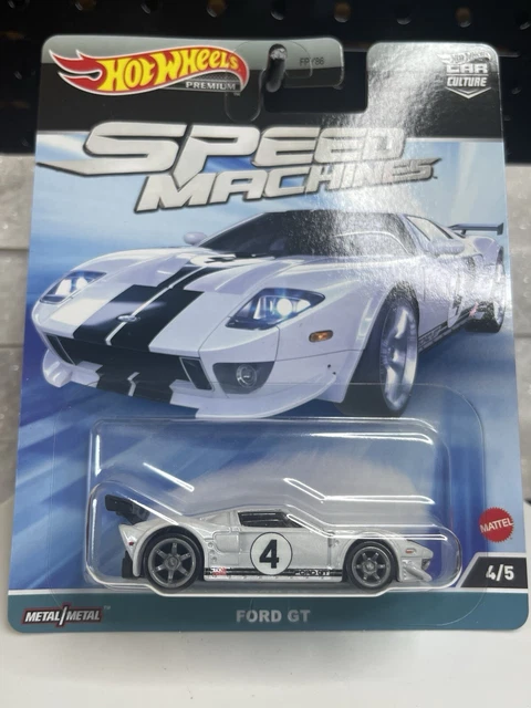 HOT WHEELS PREMIUM Speed Machines Ford GT 4/5 Mattel culture automobile ...