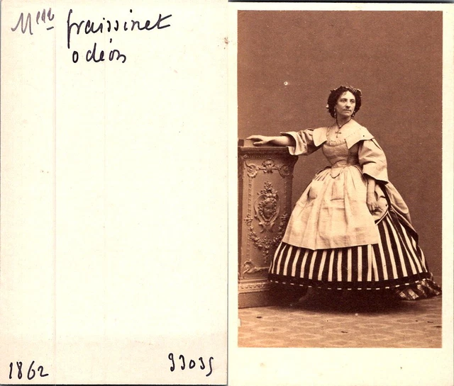 ACTRESS THEATRE, THE Actress Miss Fraissinet du Théâtre de l'Odeon ...