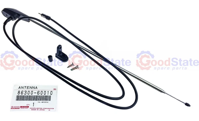 GENUINE TOYOTA LANDCRUISER HJ45 FJ55 FJ45 Manual Radio Antenna Aerial ...
