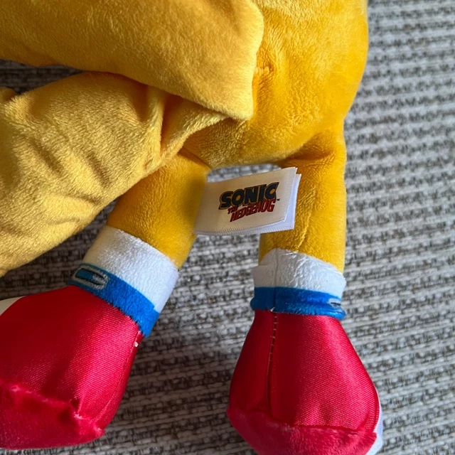 JAKKS PACIFIC SONIC the Hedgehog Classic Tails 9” Plush Soft Toy Figure ...