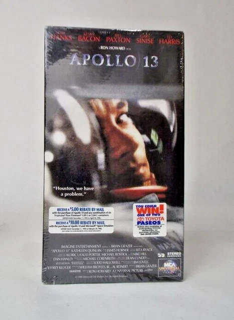 APOLLO 13 VHS Tape Factory Sealed Ron Howard Film Tom Hanks MCA ...