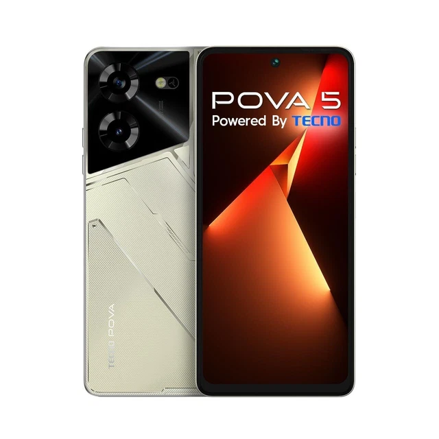 TECNO POVA 5-FACTORY Unlocked Dual SIM-8GB RAM-NFC-50MP AI Dual camera ...