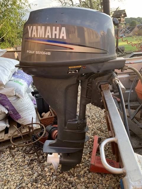 YAMAHA 15 HP 4 Stroke Long Shaft Outboard Engine F15AMH £1,500.00 - PicClick UK