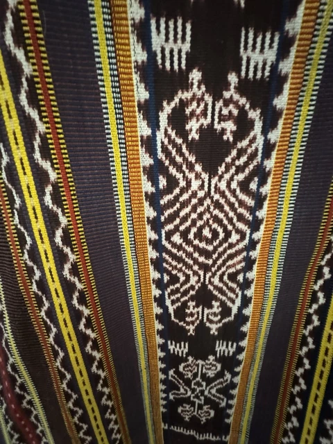 DAGMAY TRIBE HANDWOVEN Mandaya Textile abaca Fabric Philippine Folk-art ...