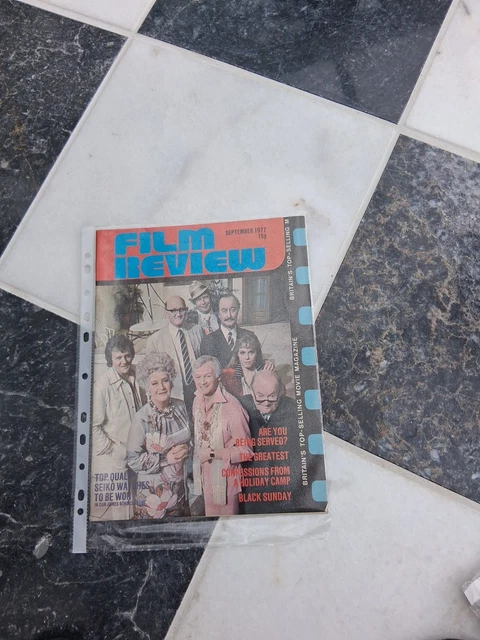 FILM REVIEW MAGAZINE September 1977 Are You Being Served £12.15 ...