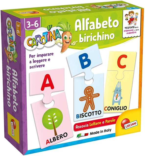 LISCIANI CAROTINA ALPHABET Memo Moelleux 87464 EUR 18,16 - PicClick FR