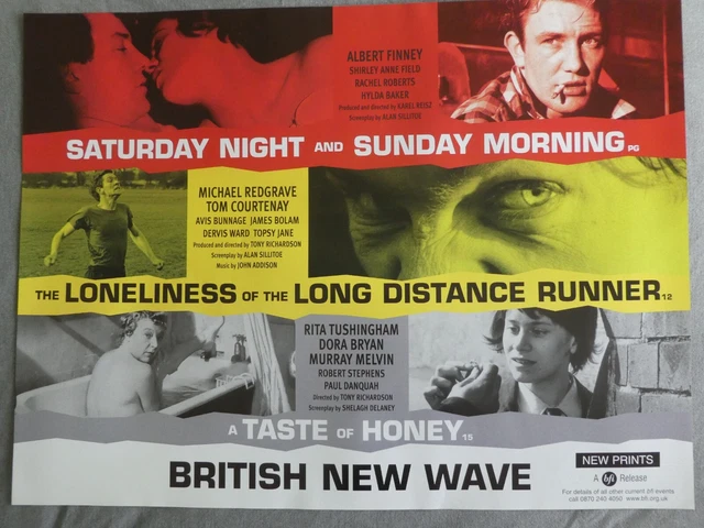 BRITISH NEW WAVE (2003) RARE ROLLED BFI original UK quad poster 40" x ...