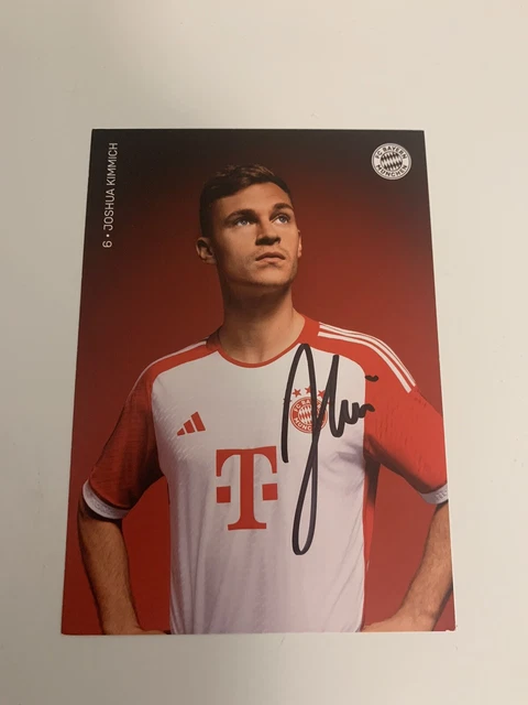 AUTOGRAPH CARD BY Joshua Kimmich FC Bayern Munich 2023/2024 23/24 £3.25 ...