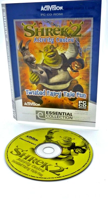 KIDS COMPUTER GAME Shrek 2, Activity Centre Twisted Fairy Tale Fun £9. ...