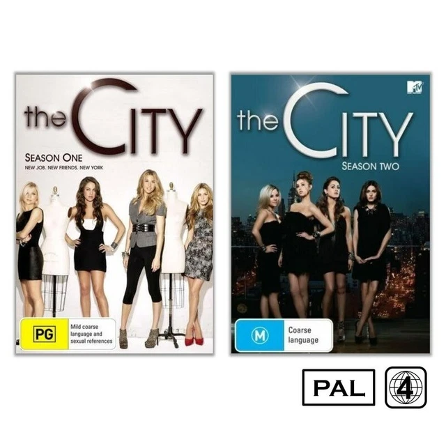 THE CITY - Season 1-2 (DVD Collection, 4-Disc) PAL Region 4 (BRAND NEW ...