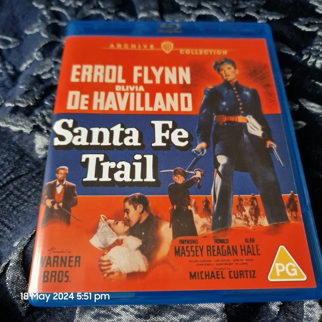 SANTA FE TRAIL [PG] Blu-ray. Errol Flynn. 1940 EUR 5,84 - PicClick IT