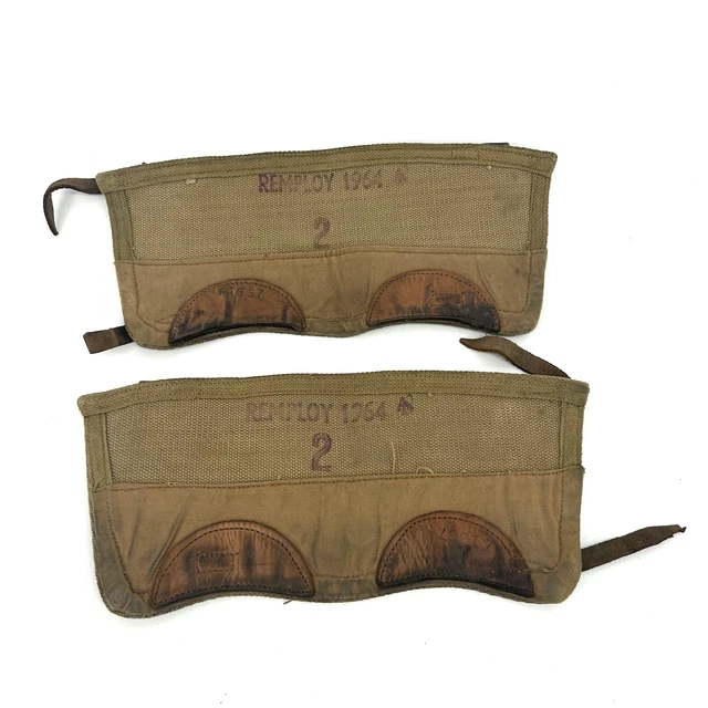 BRITISH ARMY GAITERS 37 pattern WW2 Reenactment Dated 1964 size 2 £18. ...